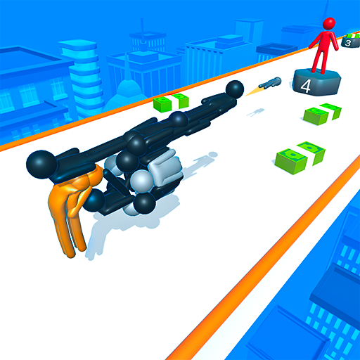 Human Gun Stickman Run: Weapon Rush Merge Shooter Challenge - App on ...