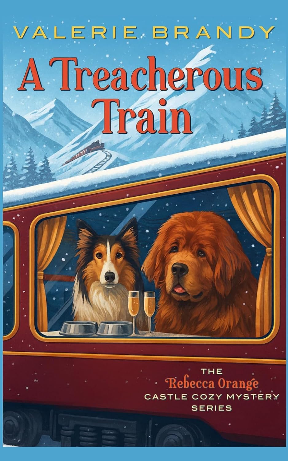 Amazon.com: A Treacherous Train (The Rebecca Orange Castle Cozy Mystery ...