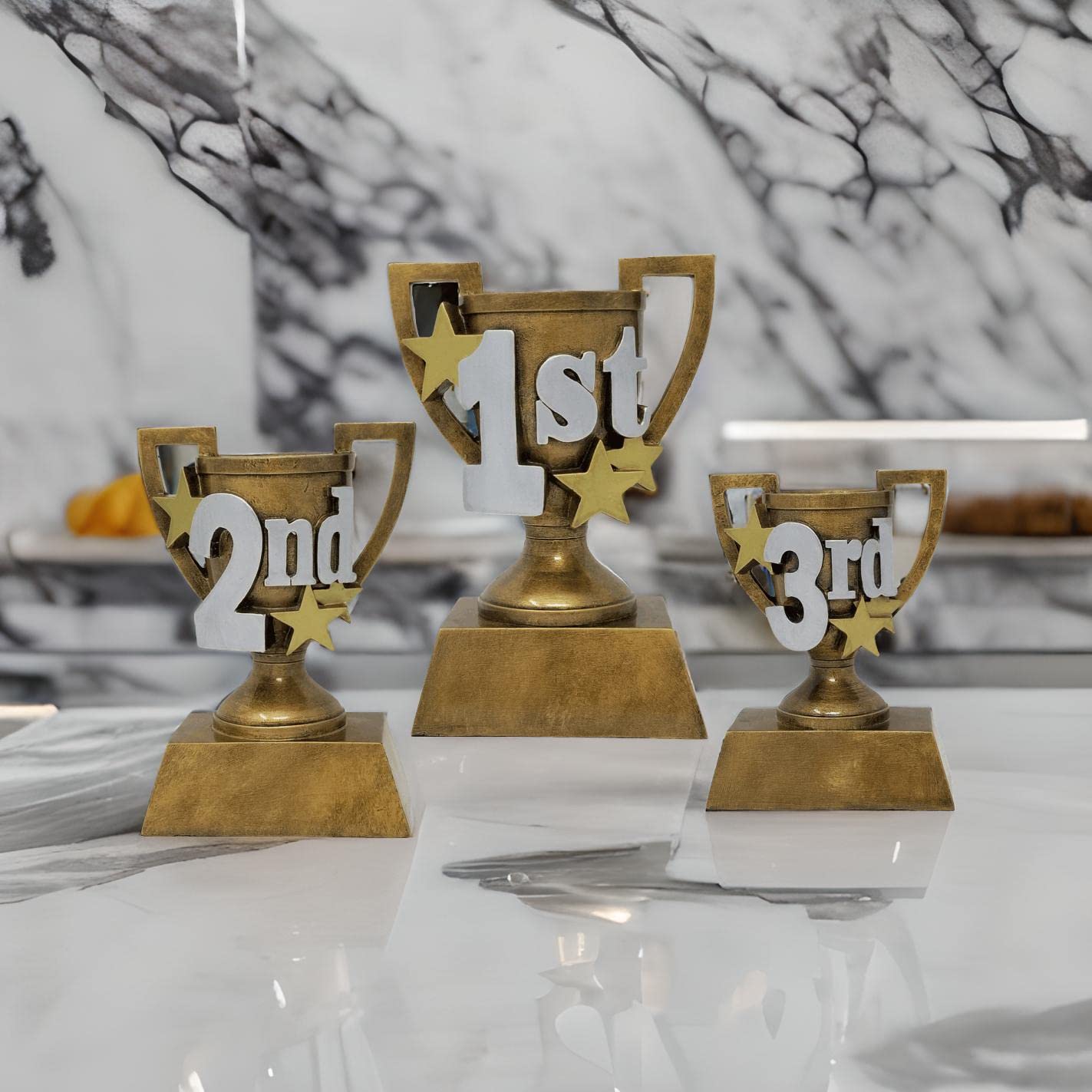 Snapklik.com : Decade Awards 3D Gold Cup 1st Place Trophy - Custom ...