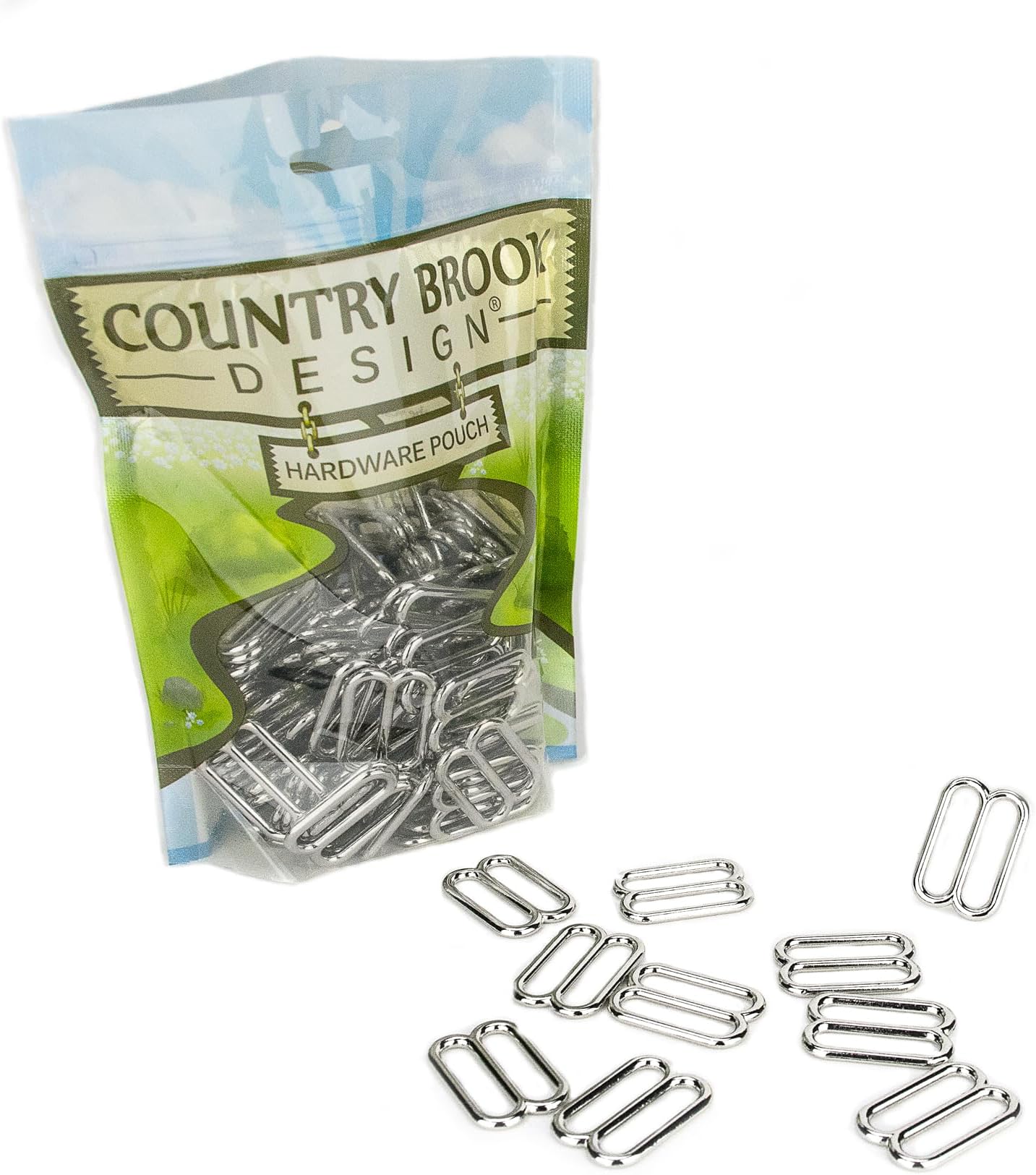 Amazon.com: Country Brook Design - 1 Inch Metal Round Wide-Mouth ...