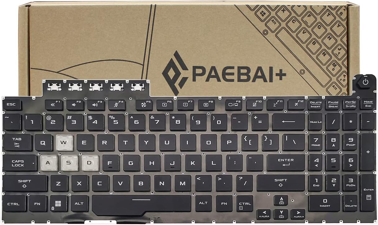 Amazon.com: New Keyboard for Asus TUF Gaming F15 FX506 FA506 FX706 ...