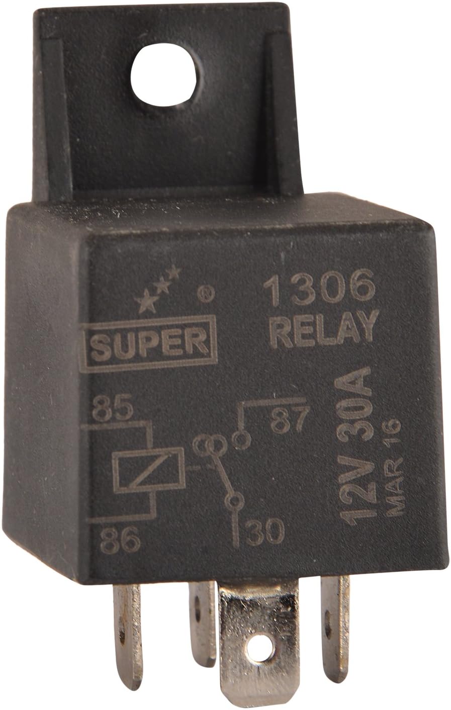 Super 1306 Universal 4-Pin Mini Relay : Amazon.in: Car & Motorbike
