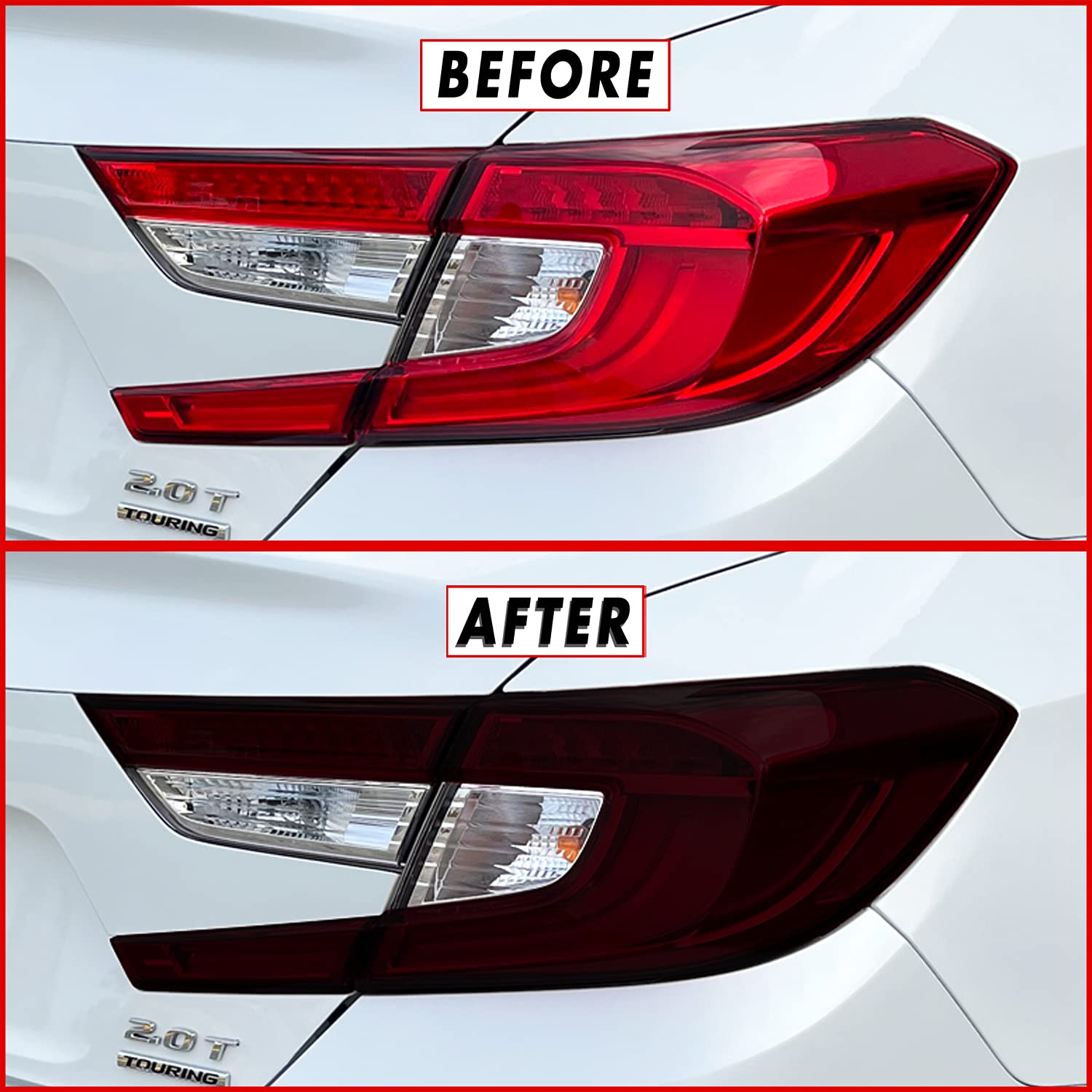 Snapklik.com : SlickMod PreCut Vinyl Smoke Tint For 2018-2022 Honda ...