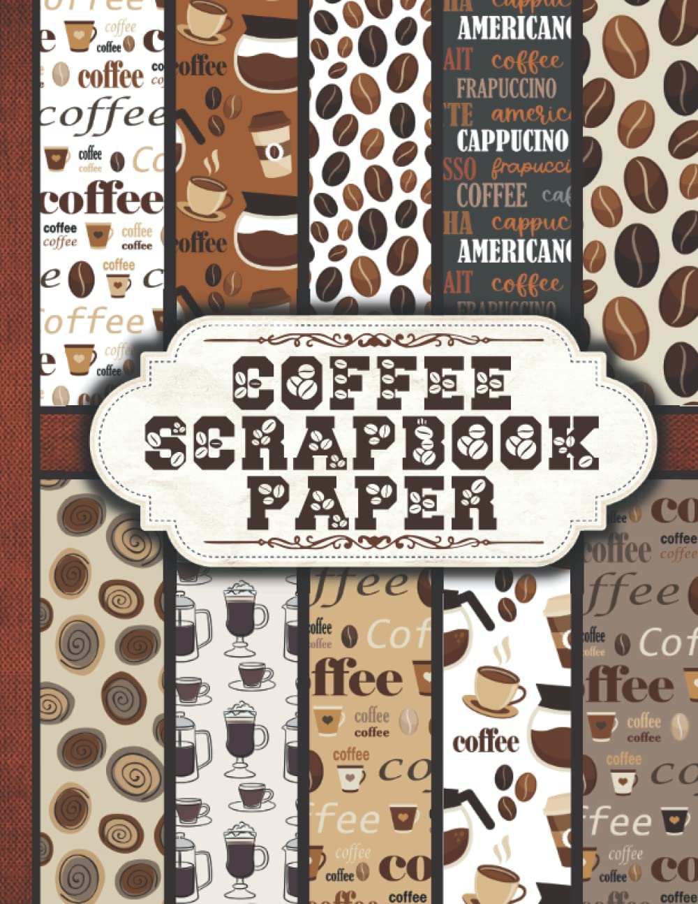 Amazon.com: Coffee Scrapbook Paper: Double Sided Craft Paper Pad for ...
