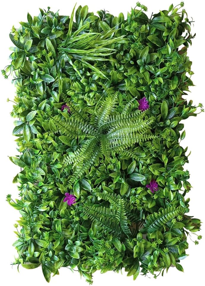 Buy Super Marche Lush Foliage Delight Artificial Garden Green Wall Mats ...