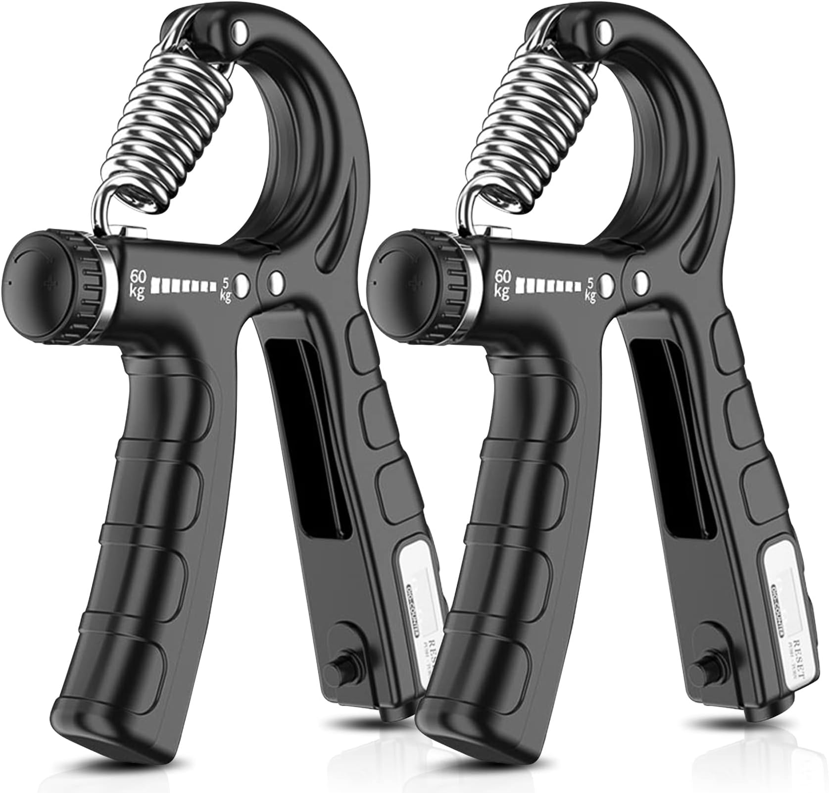 Professional Hand Grip Strengthener 200lbs-1200lbs, No Slip Metal ...