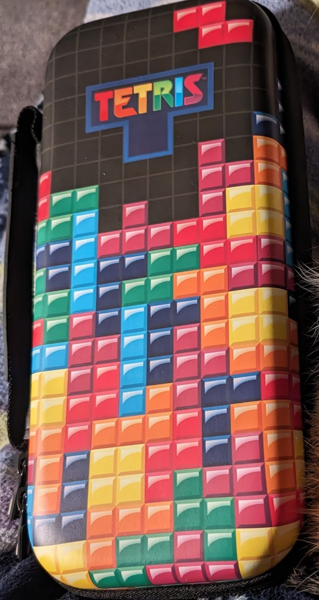 Amazon.com: Hyperkin Limited Edition Official Tetris™ EVA Hard Shell Carrying Case (Tetrimino ...