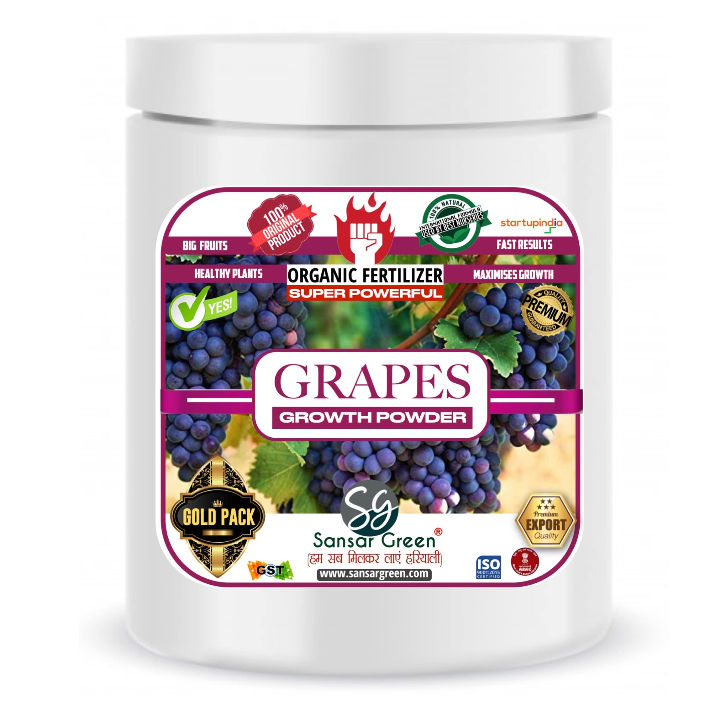Buy Sansar Green® Grapes Growth Powder, Premium Essential Super ...