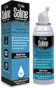 Amazon.com: Shusher Care Saline Spray for Nose - Nasal Spray Saline Solution for Newborn, Baby ...