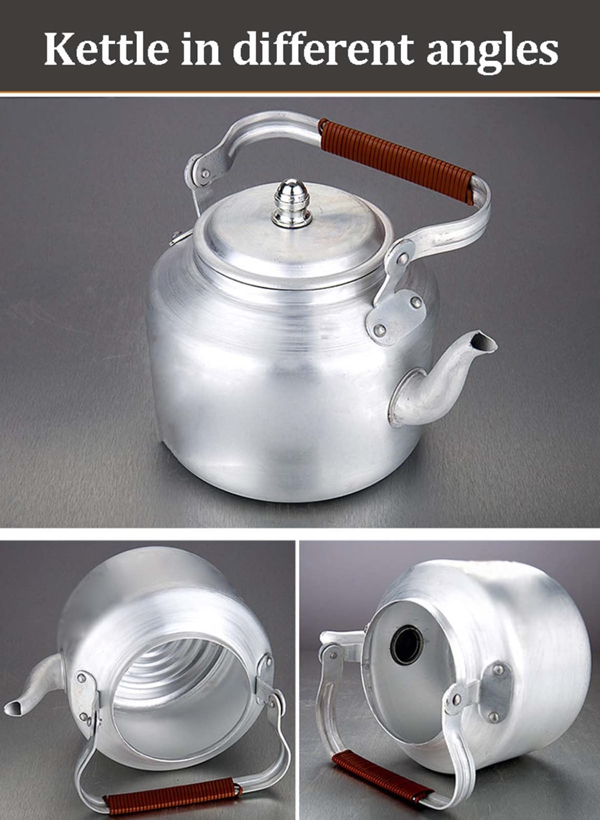 Extra Large Aluminum Kettle Trangia Aluminium Kettle – 1.4L