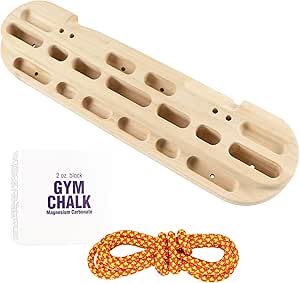 Amazon.com : Anchorton Climbing Hangboard - Rock Climbing Pull up Hang ...