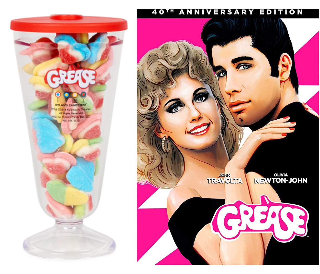 Retro Movie And Candy Pack Grease Musical Dvd Candy Sweets | Desertcart ...