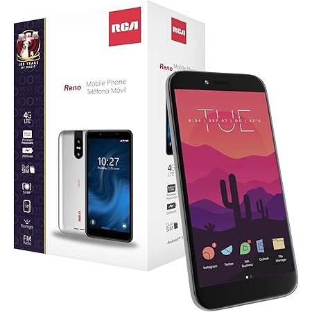 Amazon.com: RCA Reno 16GB, Android 10, 4G LTE Unlocked Smartphone ...