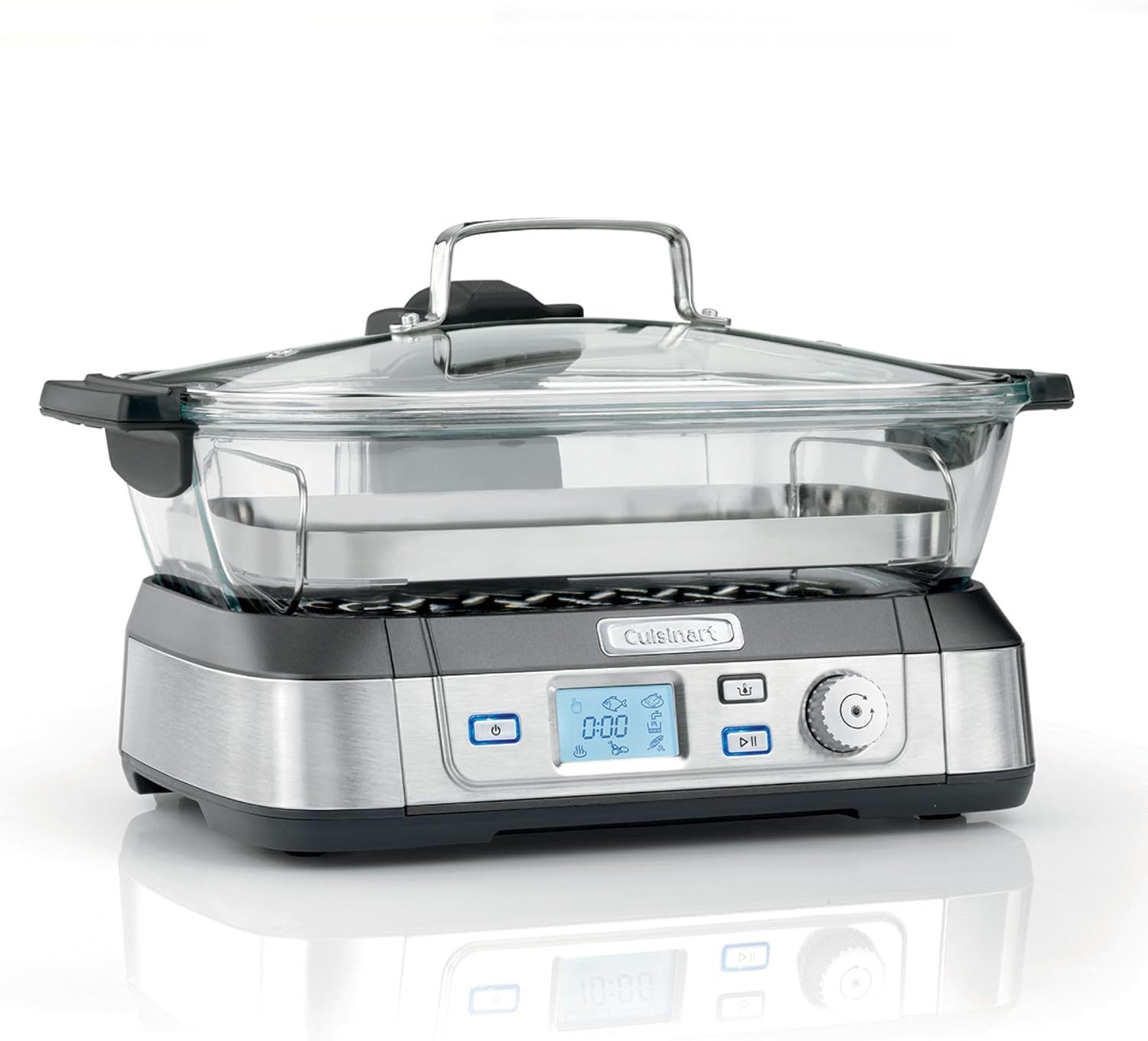 Cuisinart Cookfresh Professional Glass Food Steamer 1L water, BPA free ...