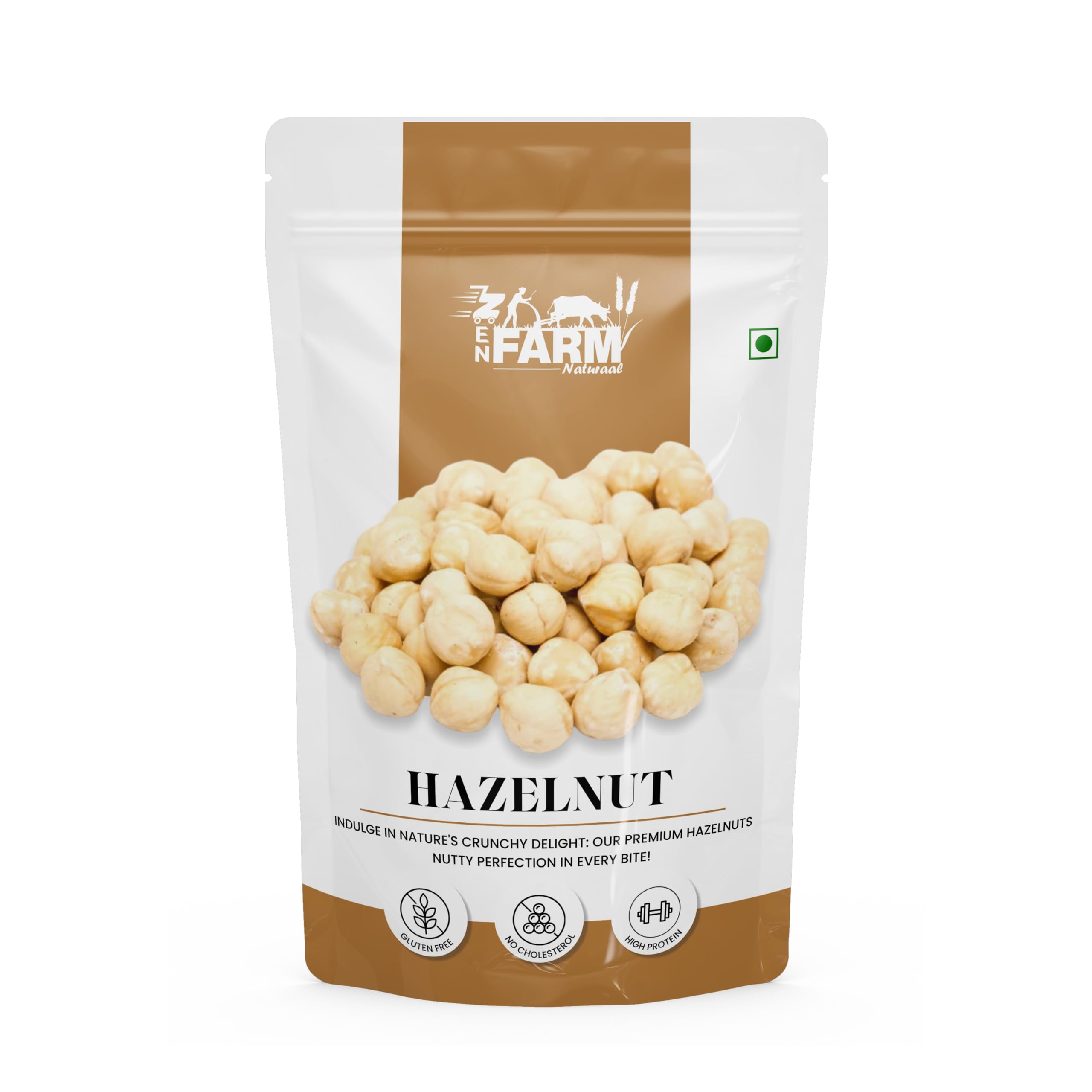 ZEN FARM NATURAAL Premium Hazelnuts Healthy & Delicious Hazel Nuts For ...