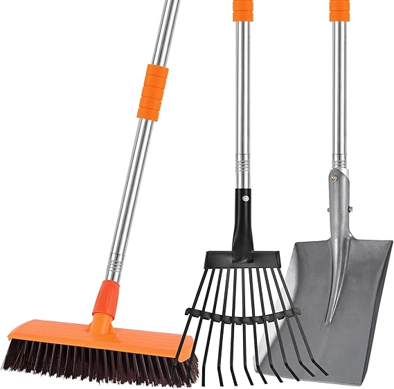 Amazon.com: Chicken Poop Scooper Shovel Rake Scrub Brush for Chicken ...