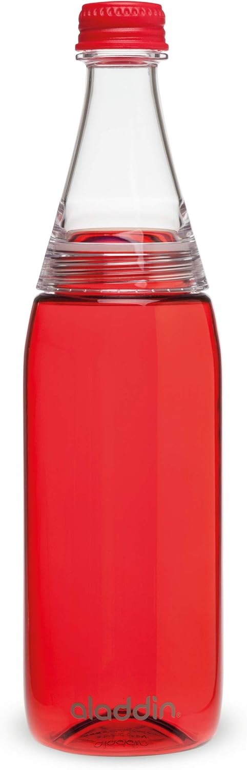 Amazon.com: Aladdin Fresco Twist and Go Two Way Lid Water Bottle, Red ...