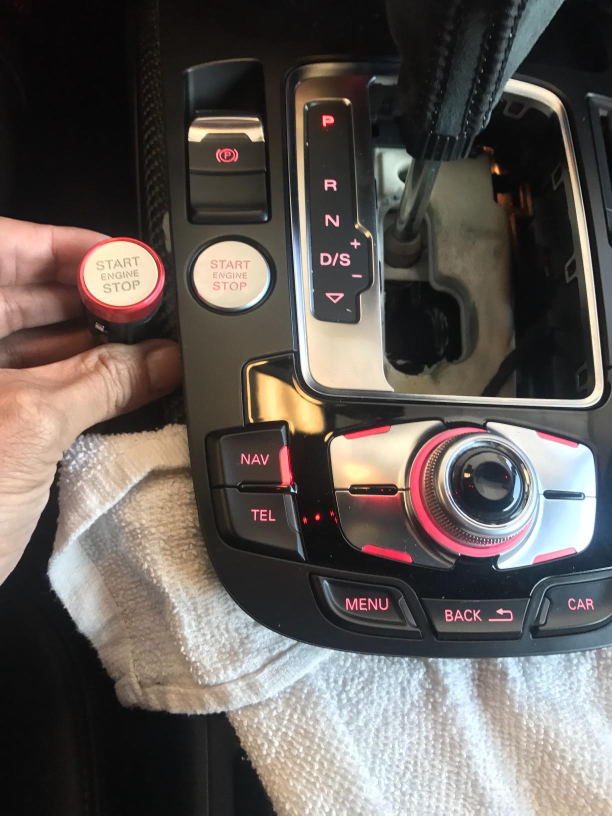 Amazon.com: AUDI Genuine A4 B8 A5 Q5 RS5 Start Stop Engine Switch ...