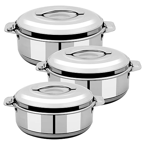 Buy axis Glamour Stainless Steel Insulated Hotpot/Roti Container ...