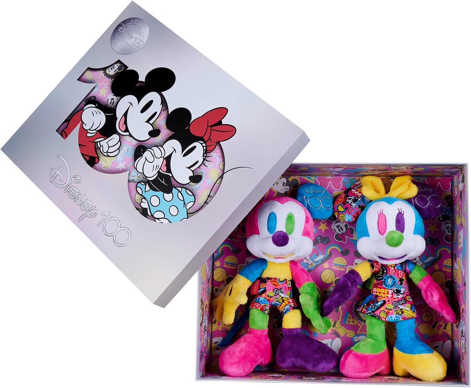 Disney 100 years, Mickey and Minnie Mouse, Amazon Exclusive Set 3 ...