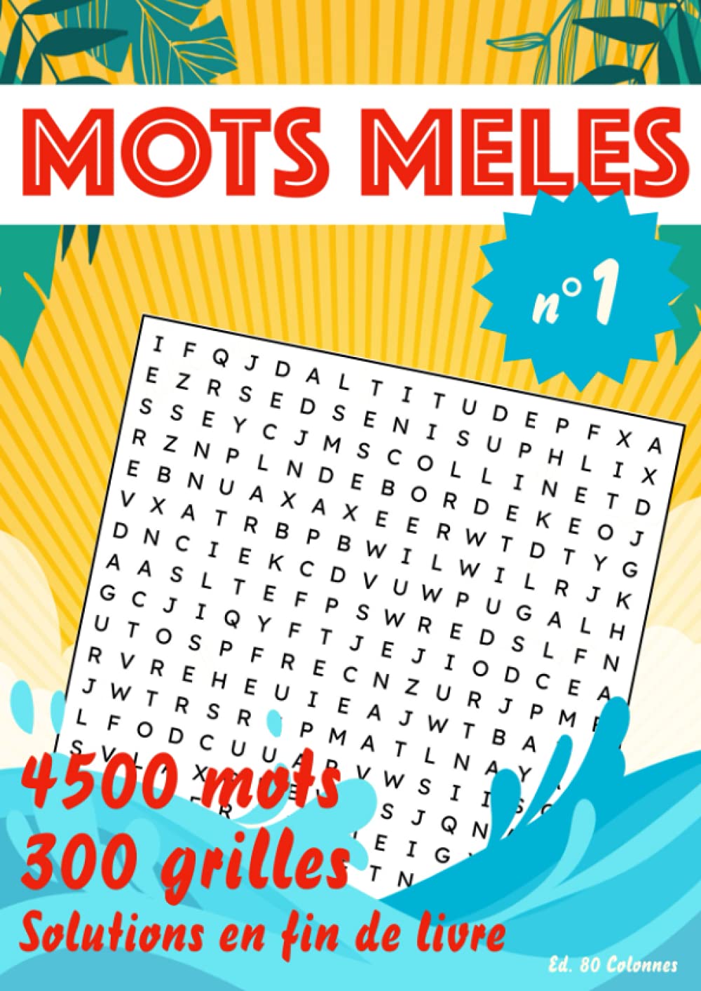 Mots Meles Mots Meles Pour Jouer Sur La Plage Au | Desertcart Japan