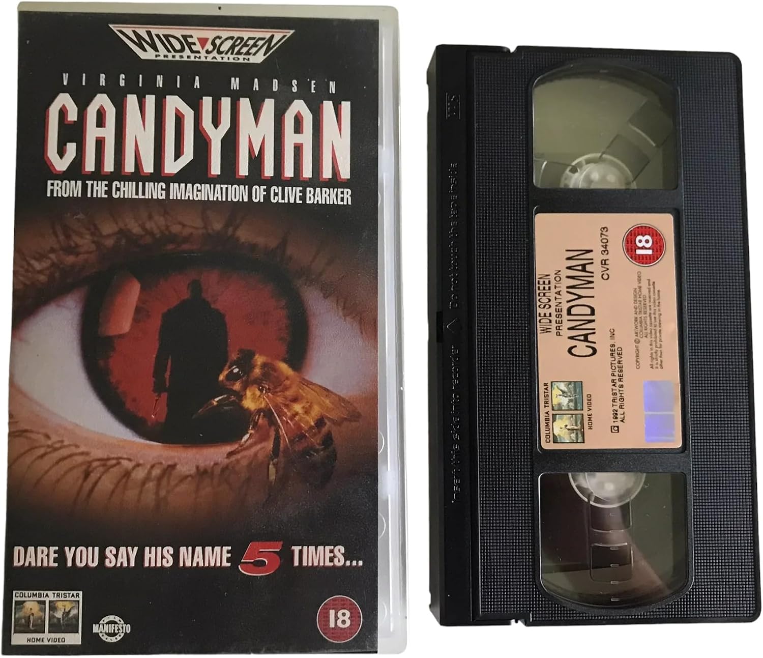 Amazon.com: Clive Barker's Candyman [VHS] : Virginia Madsen, Xander ...