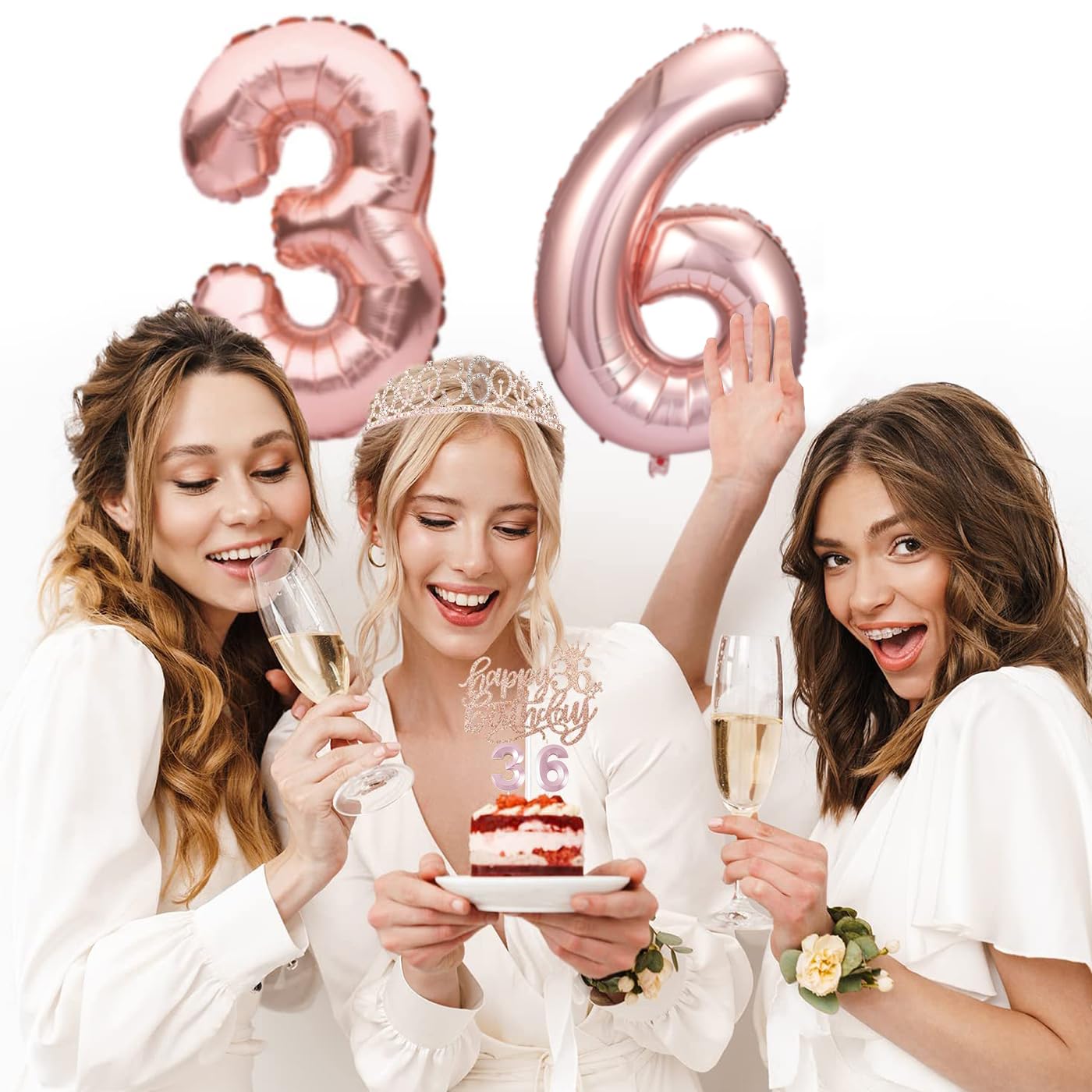 Snapklik.com : Awfrky 36th Birthday Decorations For Her Women ...