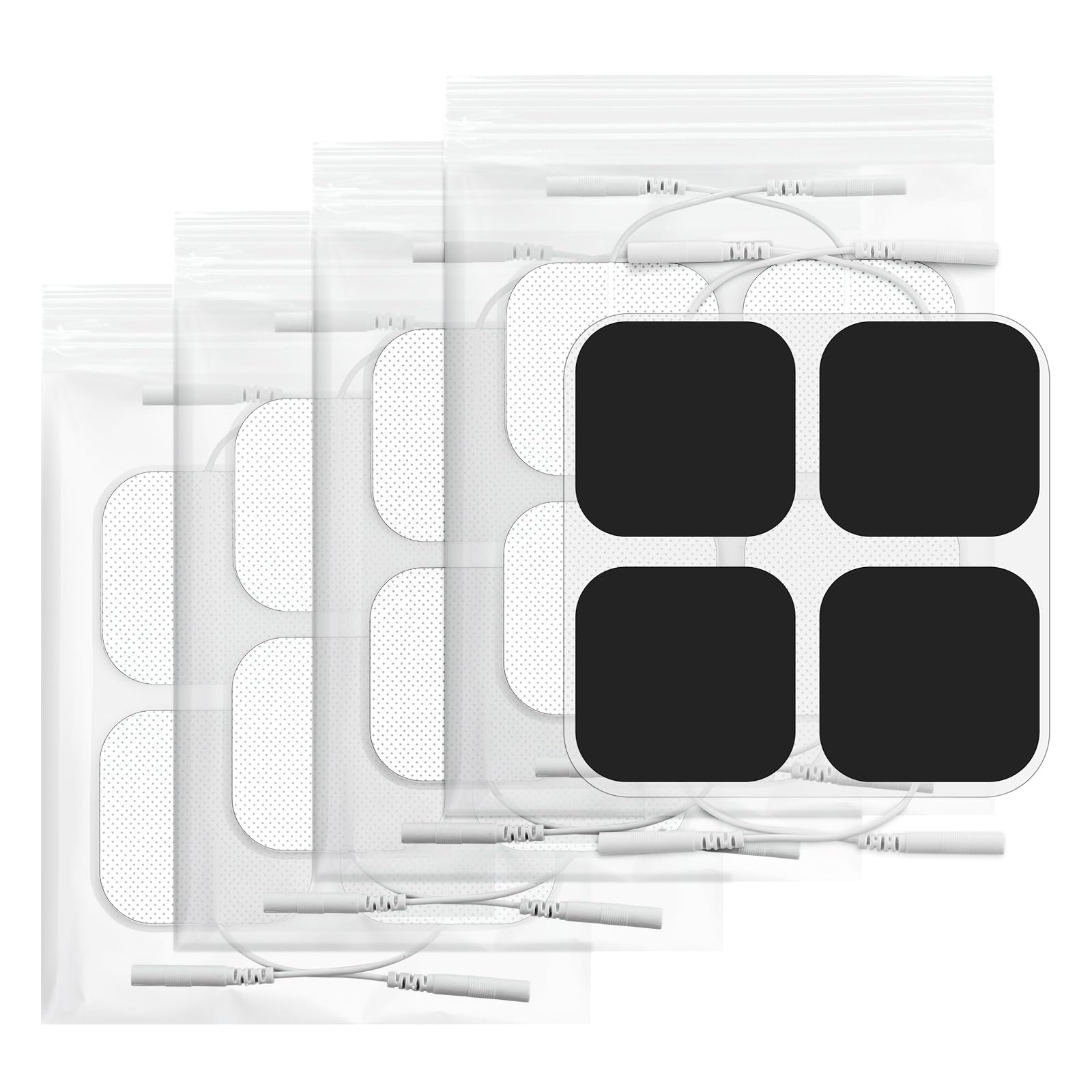 Amazon.com: TENS Unit Replacement Pads, 20PCS 2"x2" Electrode Pads ...