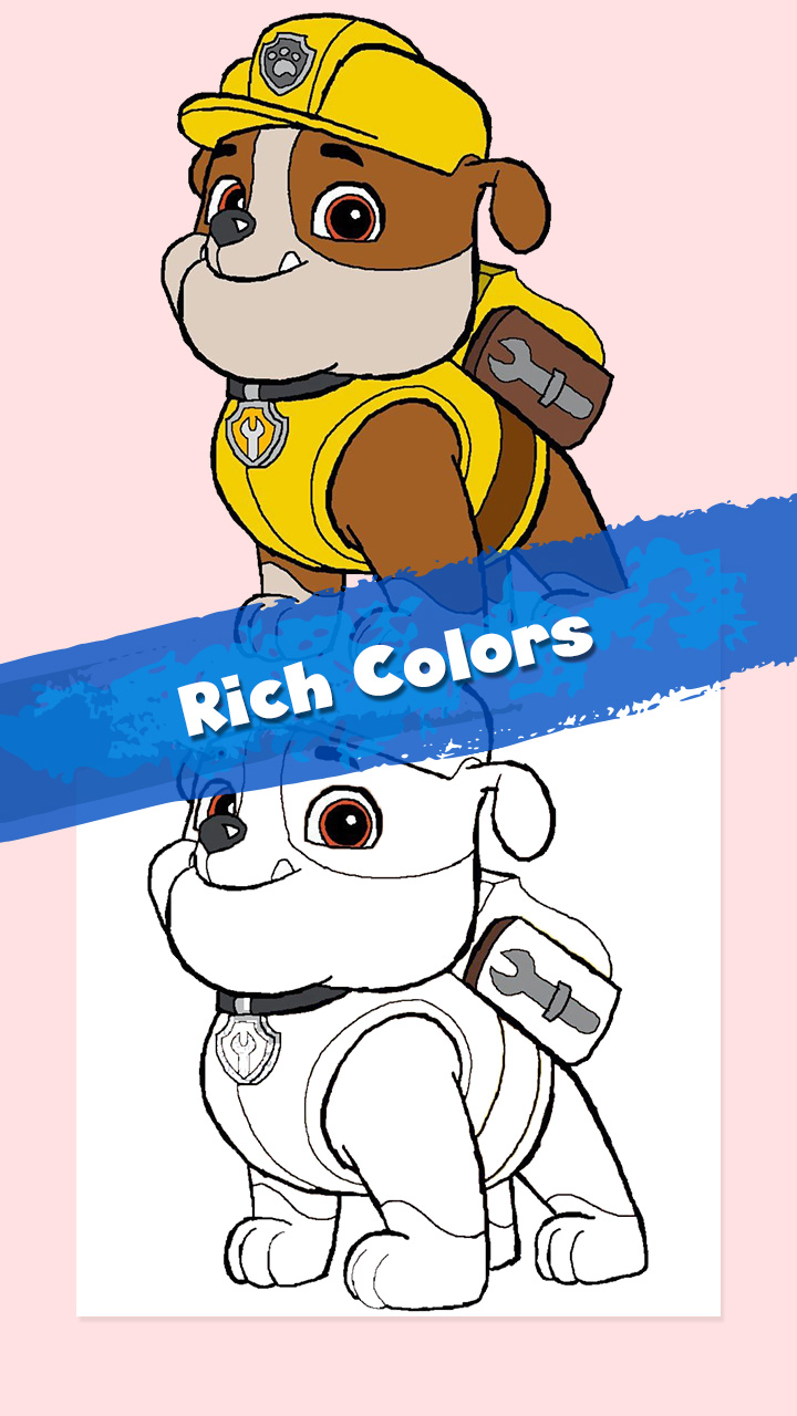 Paw Puppy Petrol Coloring Games - App on Amazon Appstore