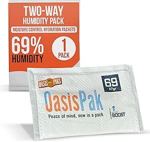 Amazon.com: Oasis Pak Two-Way Humidity Packs - Ultimate Moisture Packs ...