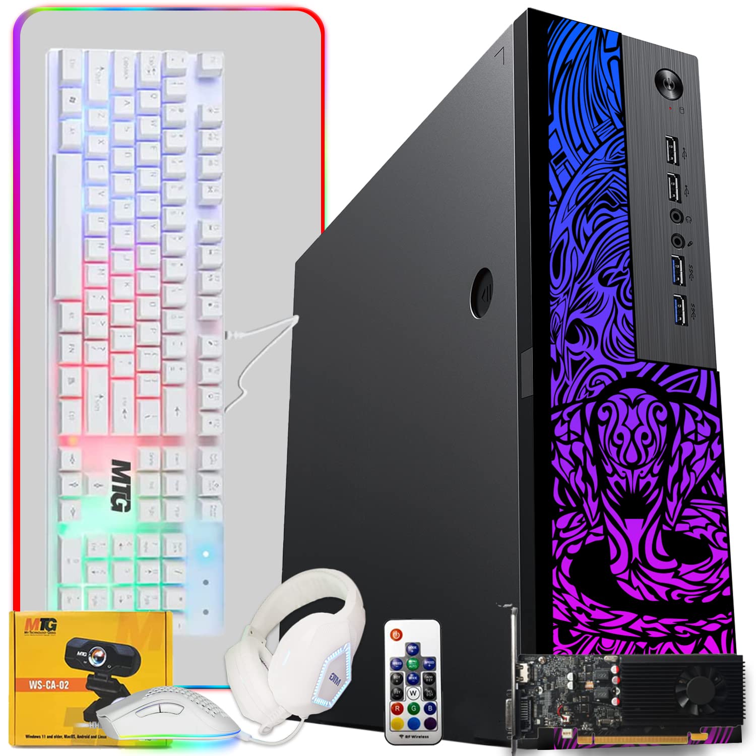 Amazon.com: TechMagnet Gaming Desktop PC Computer, Cobra, Intel Core i5 ...