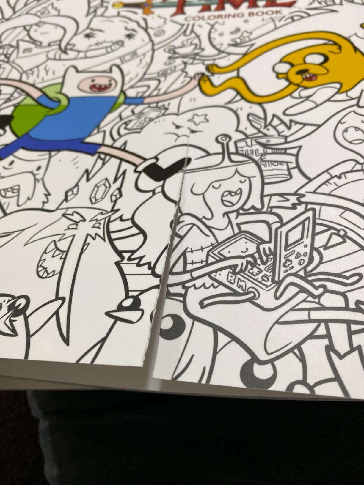 Adventure Time Adult Coloring Book Volume 1 : Cartoon Network: Amazon ...