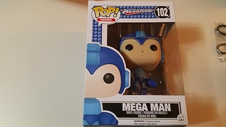 Amazon.com: Funko POP Games: Mega Man - Mega Man Action Figure : Toys ...
