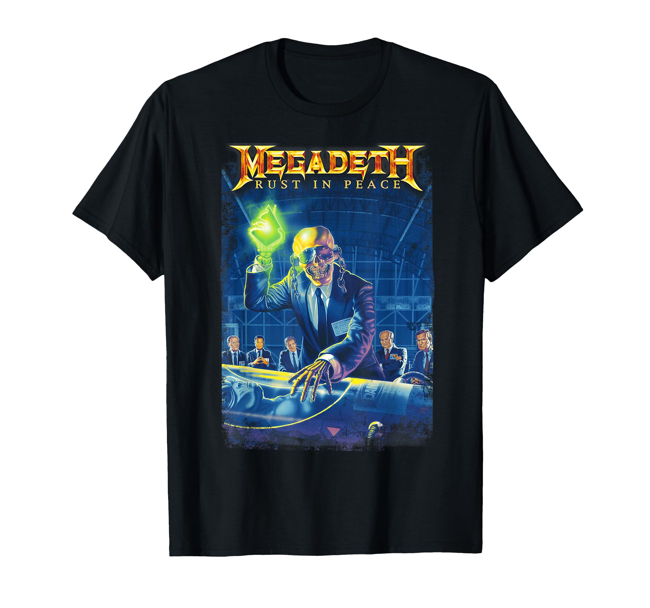 Amazon.com: Megadeth - Rust in Peace T-Shirt : Clothing, Shoes & Jewelry