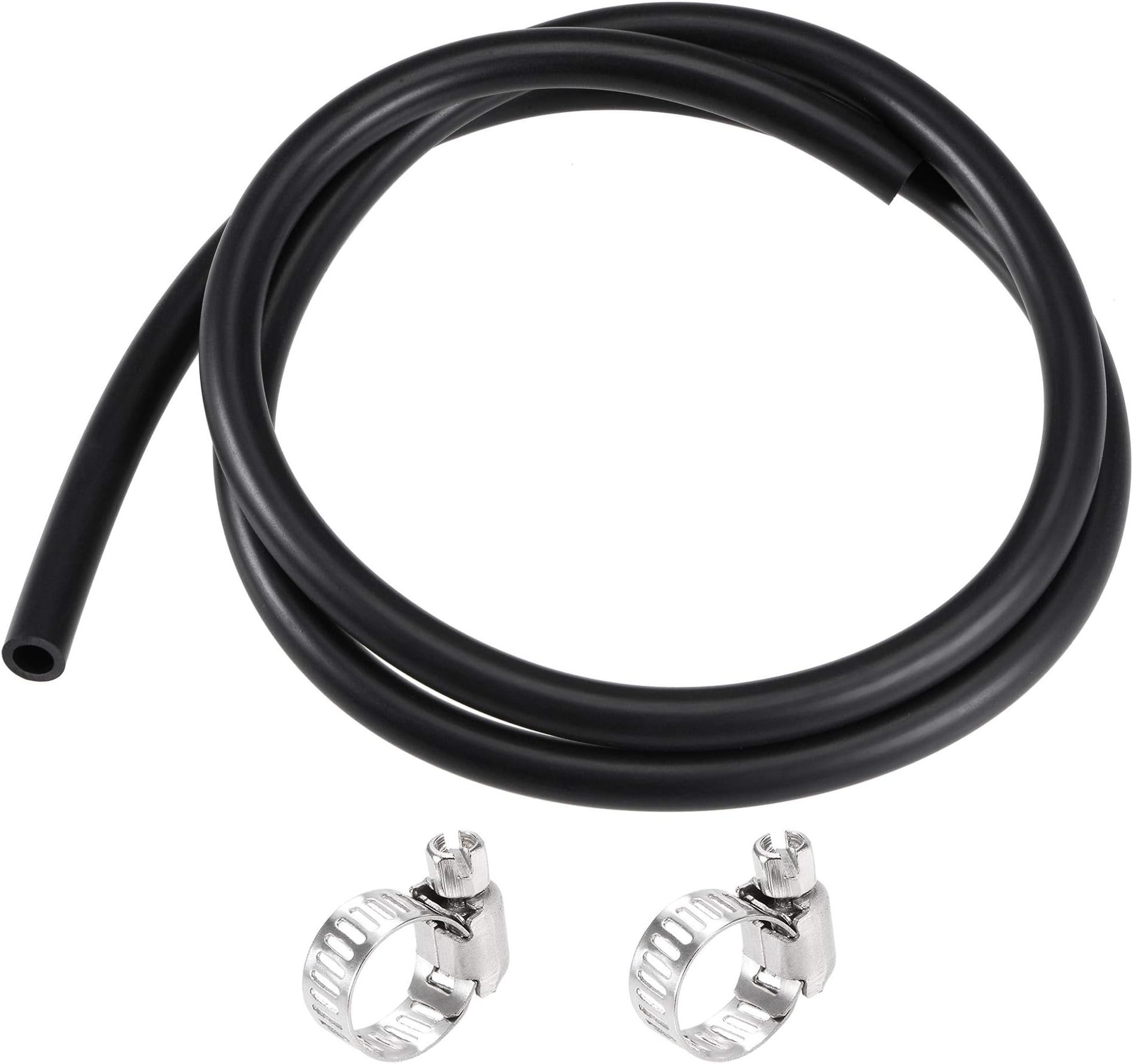 sourcing map Lubricating Oil Hose 6mm(1/4") ID 10mm OD 16ft Rubber ...