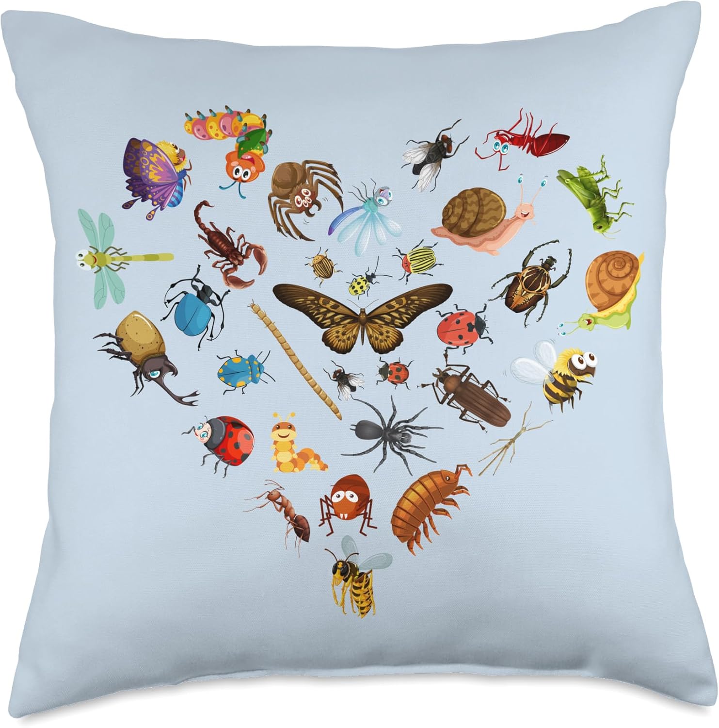 Amazon.com: Bug Hunter Costume I Like Bugs Heart Insect Identification ...