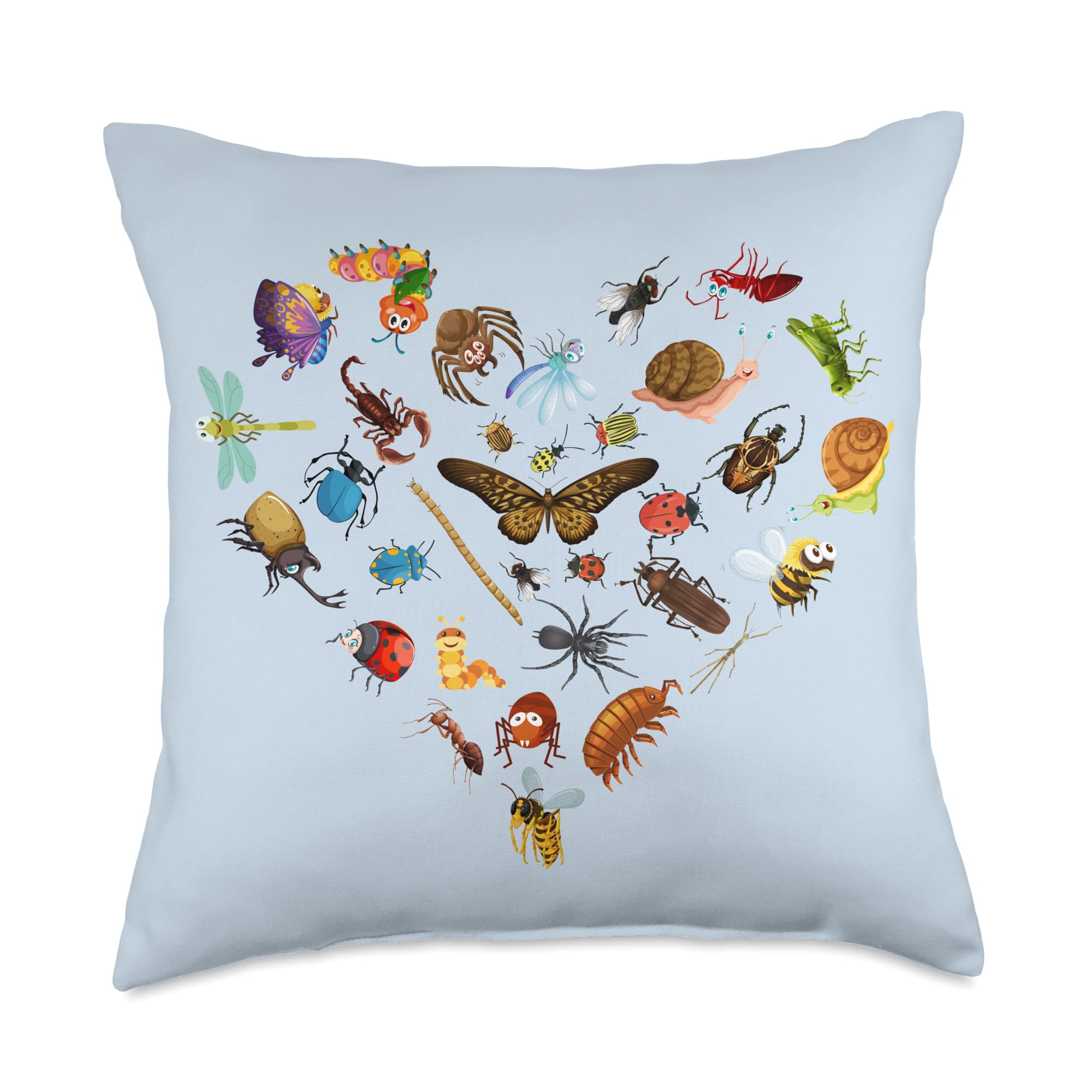 Amazon.com: Bug Hunter Costume I Like Bugs Heart Insect Identification ...