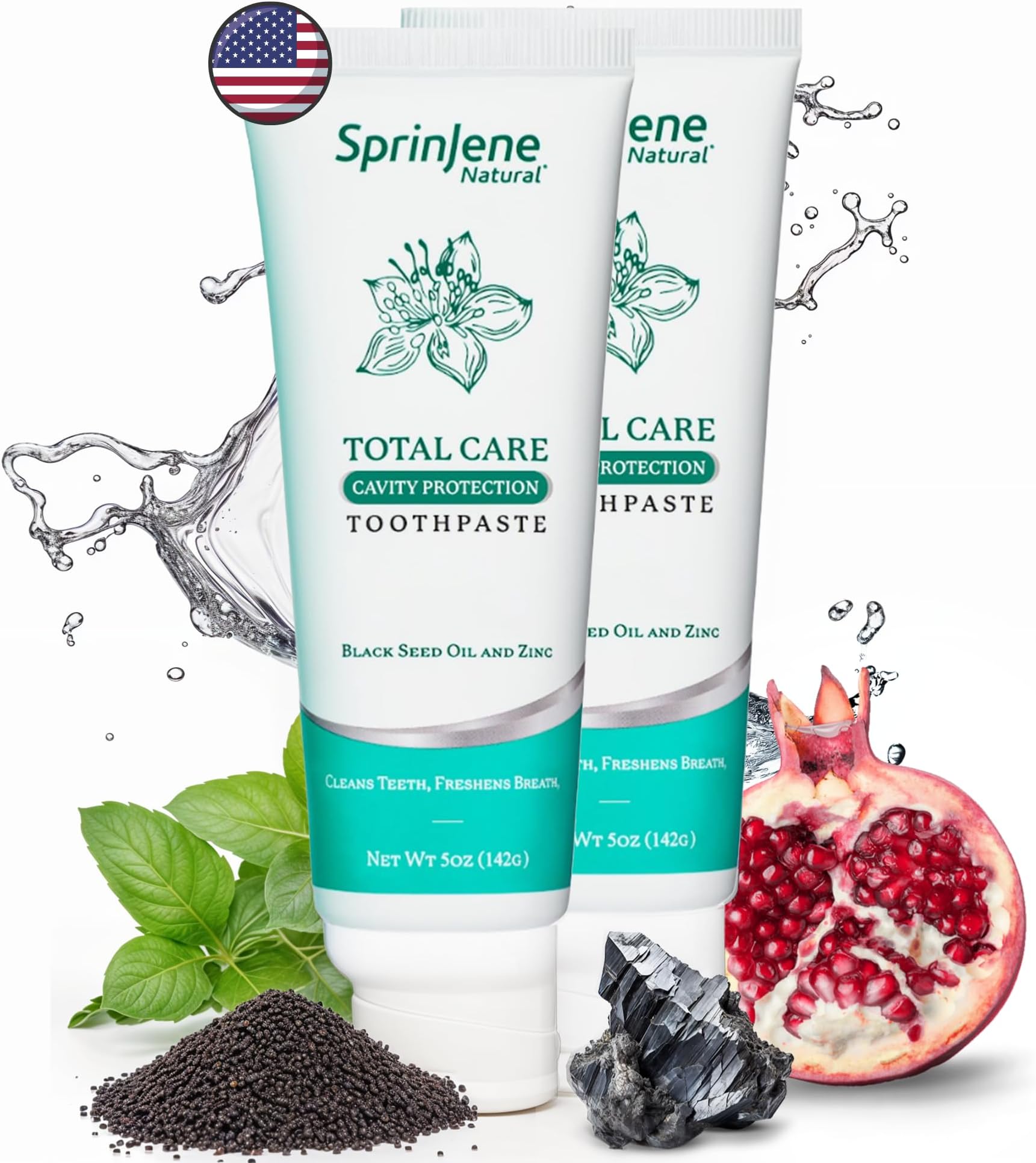 Amazon.com : Verve Ultra SLS-Free Toothpaste with Fluoride, 4.5 oz ...