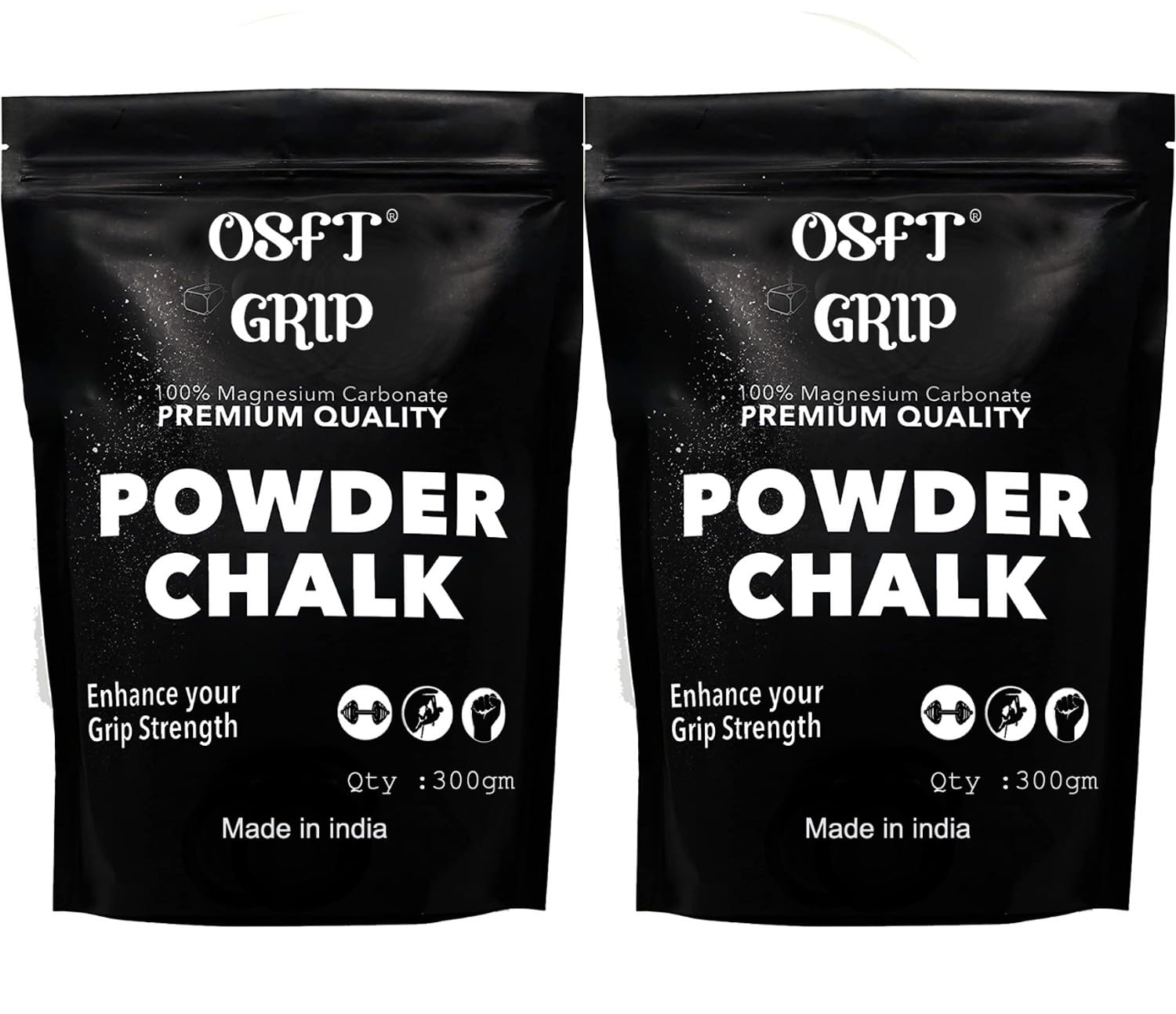 OSFT Magnesium Carbonate Powder Gym Chalk for Weightlifting Cross ...
