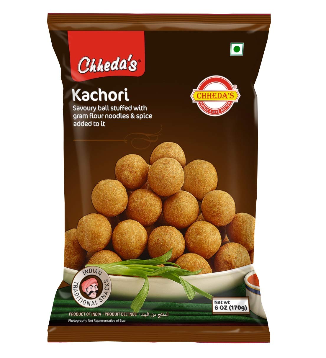 Amazon.com: Chheda's Kachori - Crispy Spicy Snack - With Spicy Mixture ...