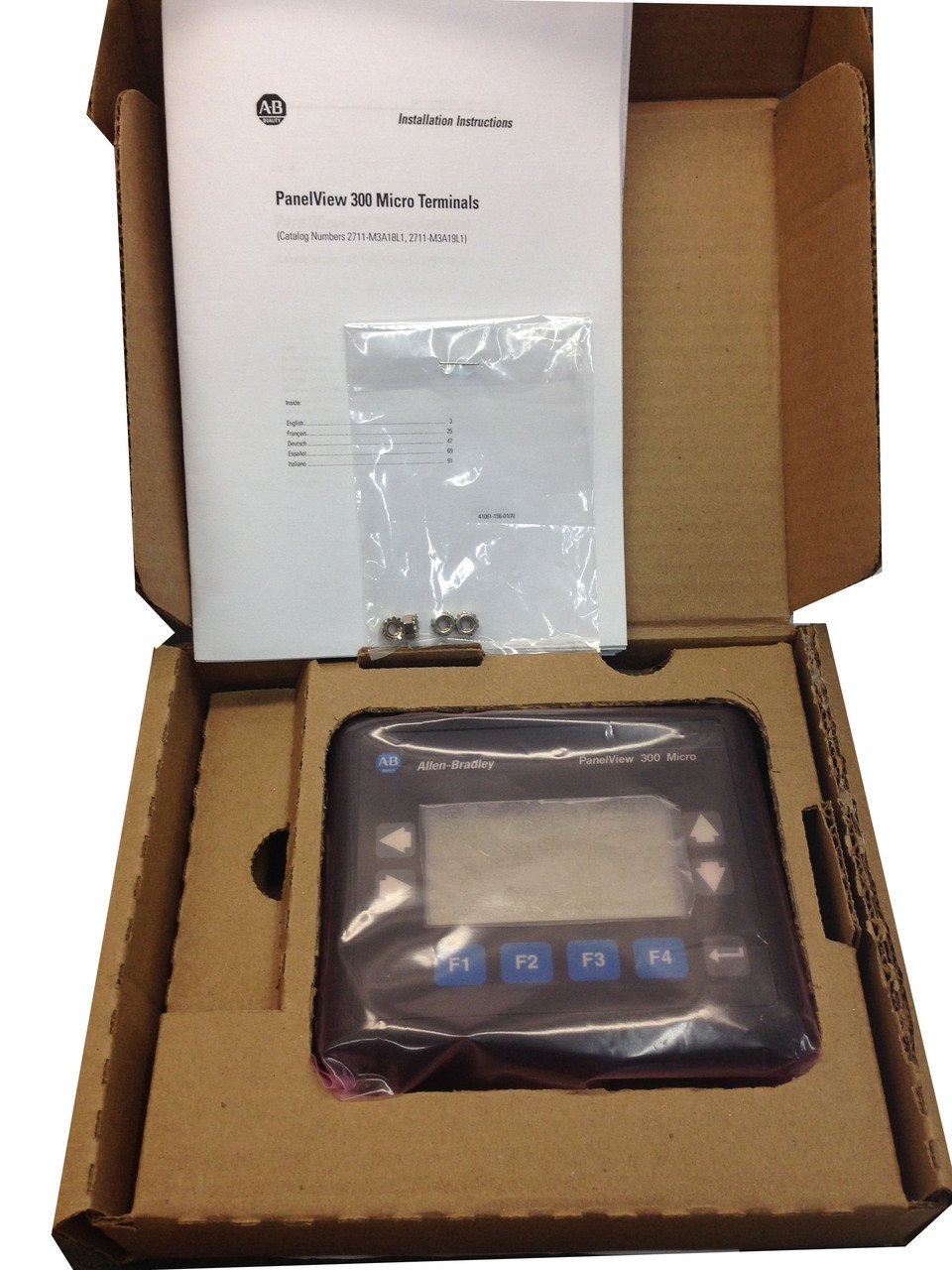 Amazon.com: Panelview 300 Micro 2711-M3A19L1 : Industrial & Scientific
