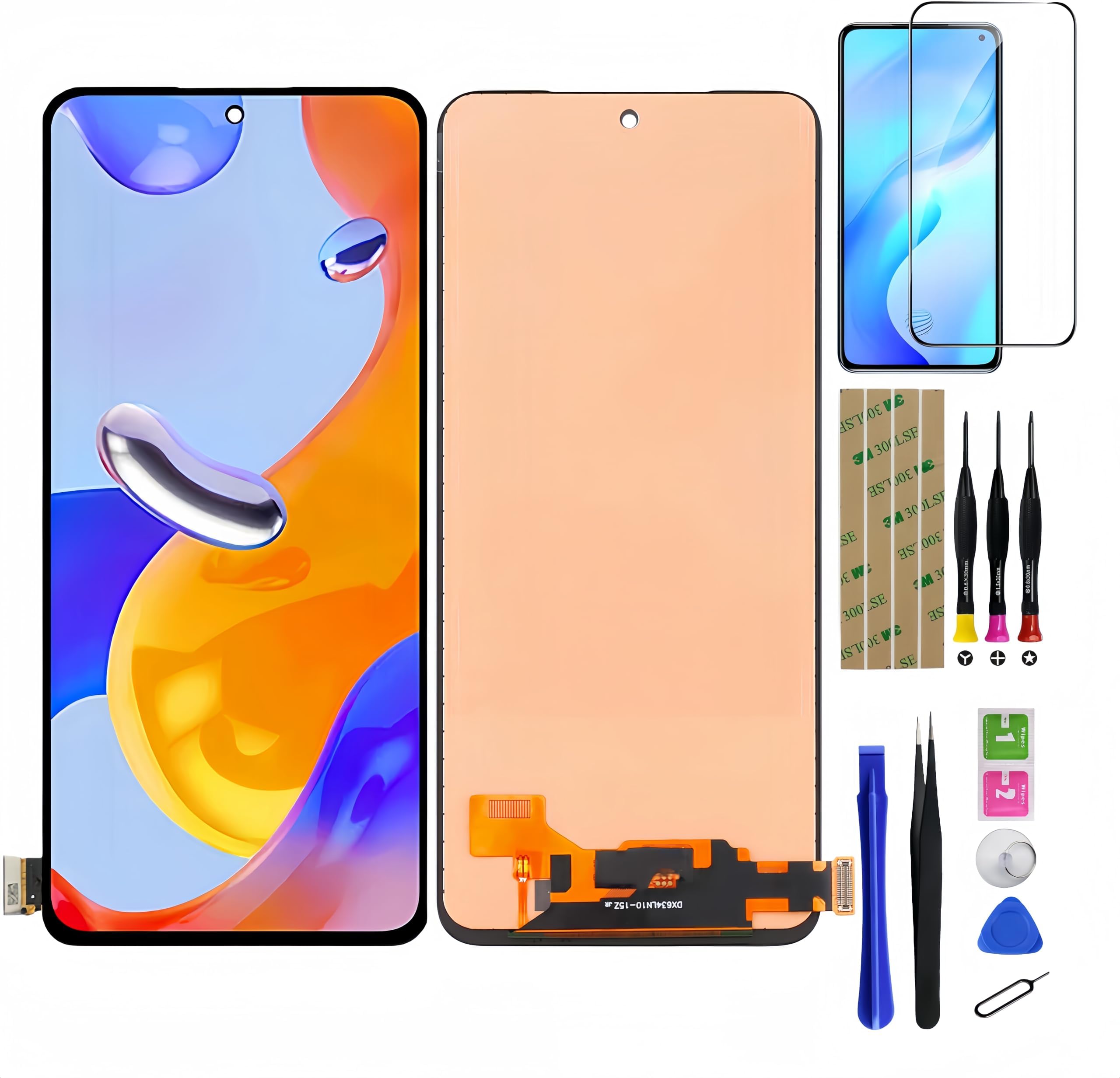 Amazon.com: Screen Replacement Compatible with Xiaomi Redmi Note 10 4G ...