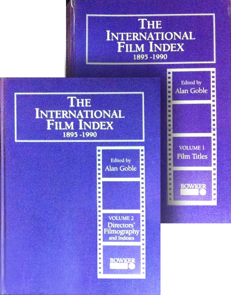 International Film Index: Titles and Directors, 1895-1990 (2 Volume set ...