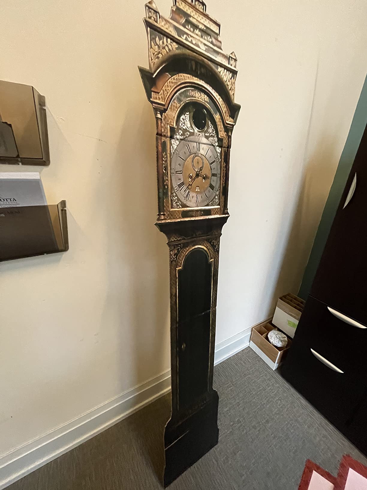 $10/mo - Finance SP12452 1700s Grandfather Clock Cardboard Cutout ...