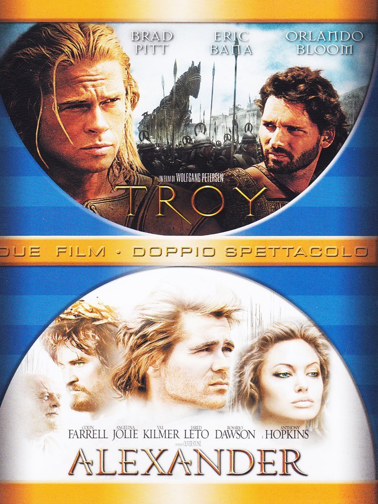 Troy + Alexander [3 DVDs] [IT Import]: Amazon.de: Brad Pitt, Eric Bana ...