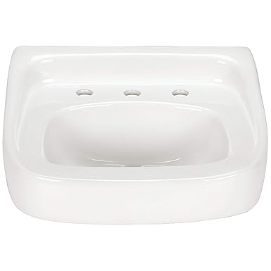 Amazon.com: Zurn Z5348 Standard Arm Lavatory, 8" Centers, 20x18 : Home ...