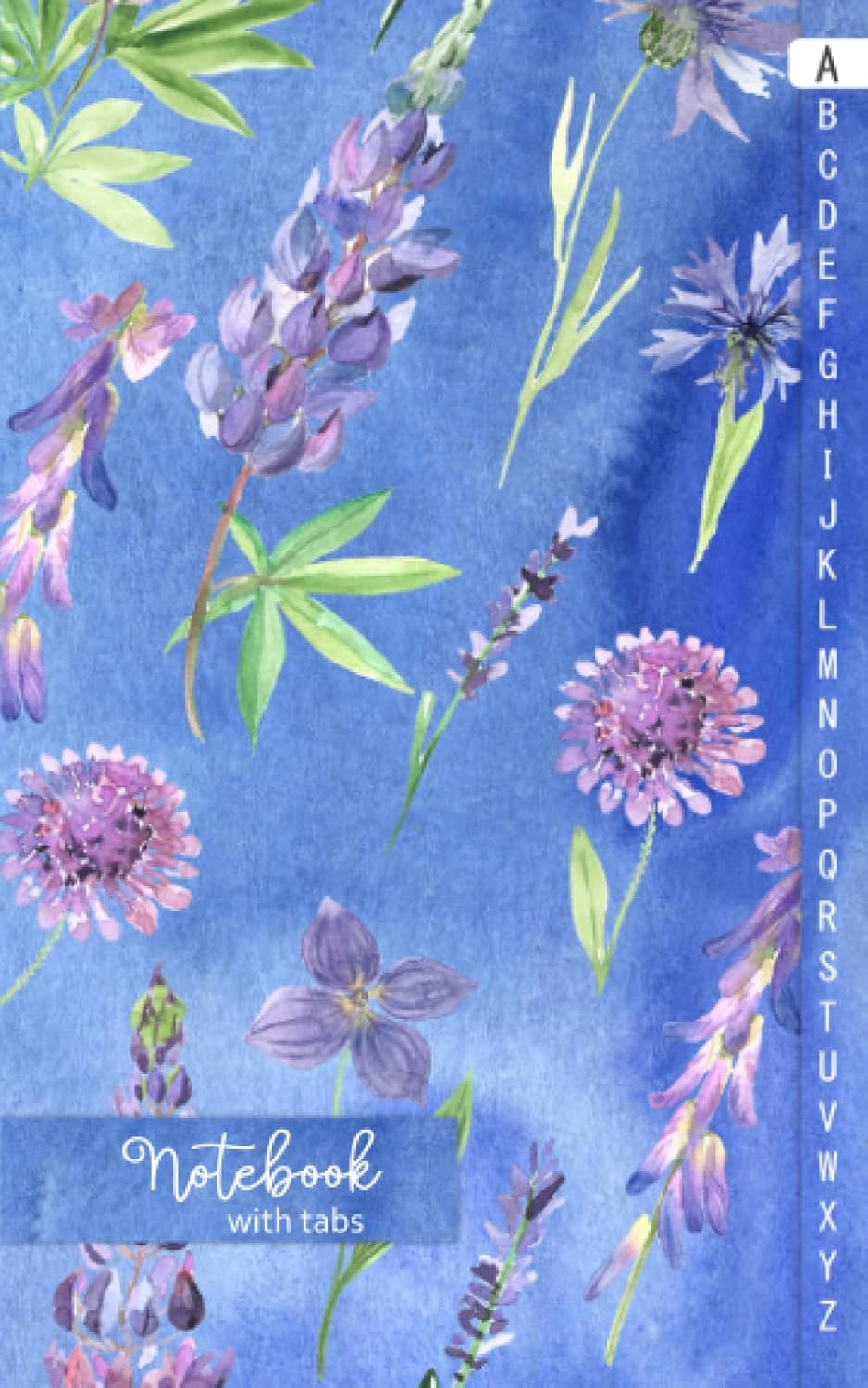 Alphabetical Notebook with Tabs: Lined-Journal Organizer with A to Z ...