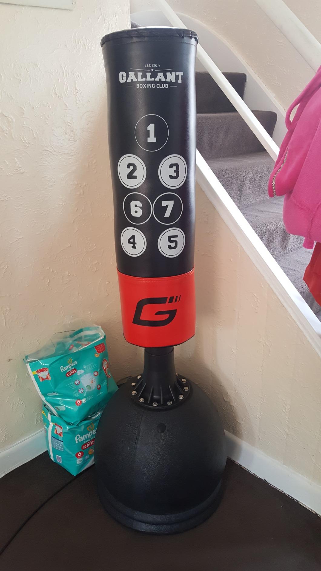 Gallant 5ft Free Standing Boxing Target Punch Bag - Heavy Duty Boxing ...