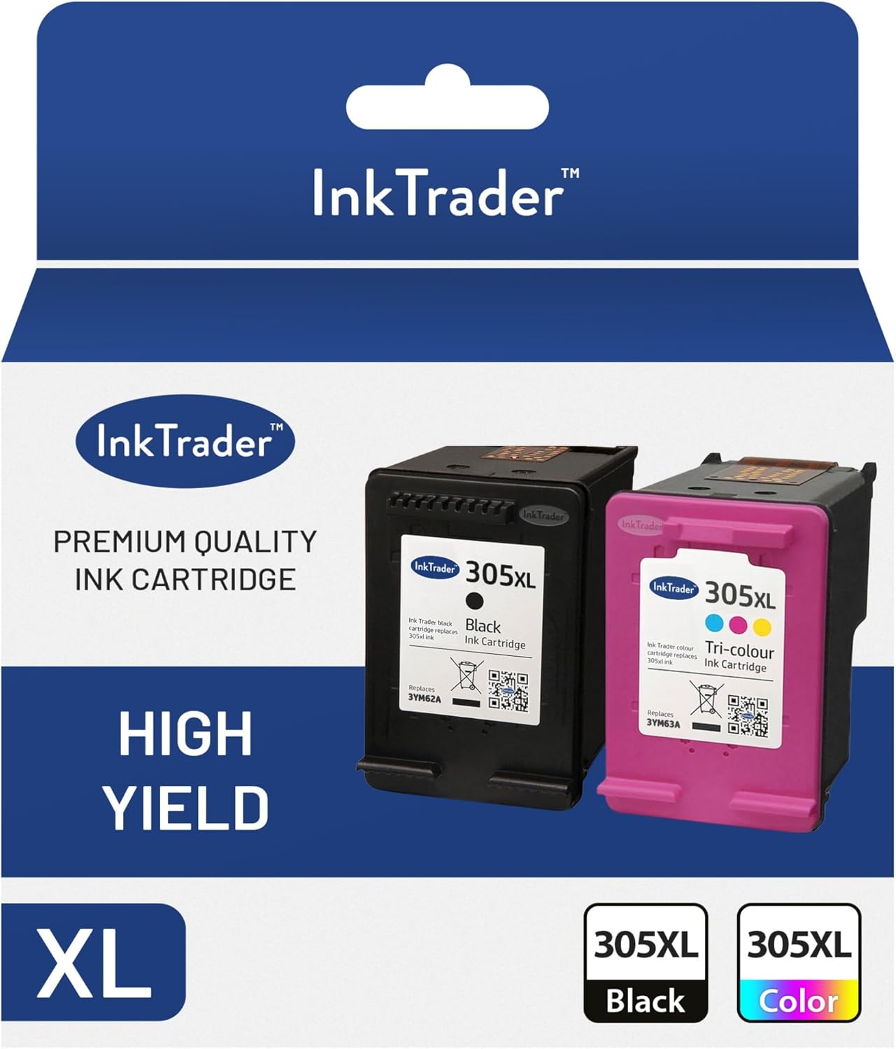 Ink Trader 305 XL Ink Cartridges Multipack Replacements for HP 305 For ...