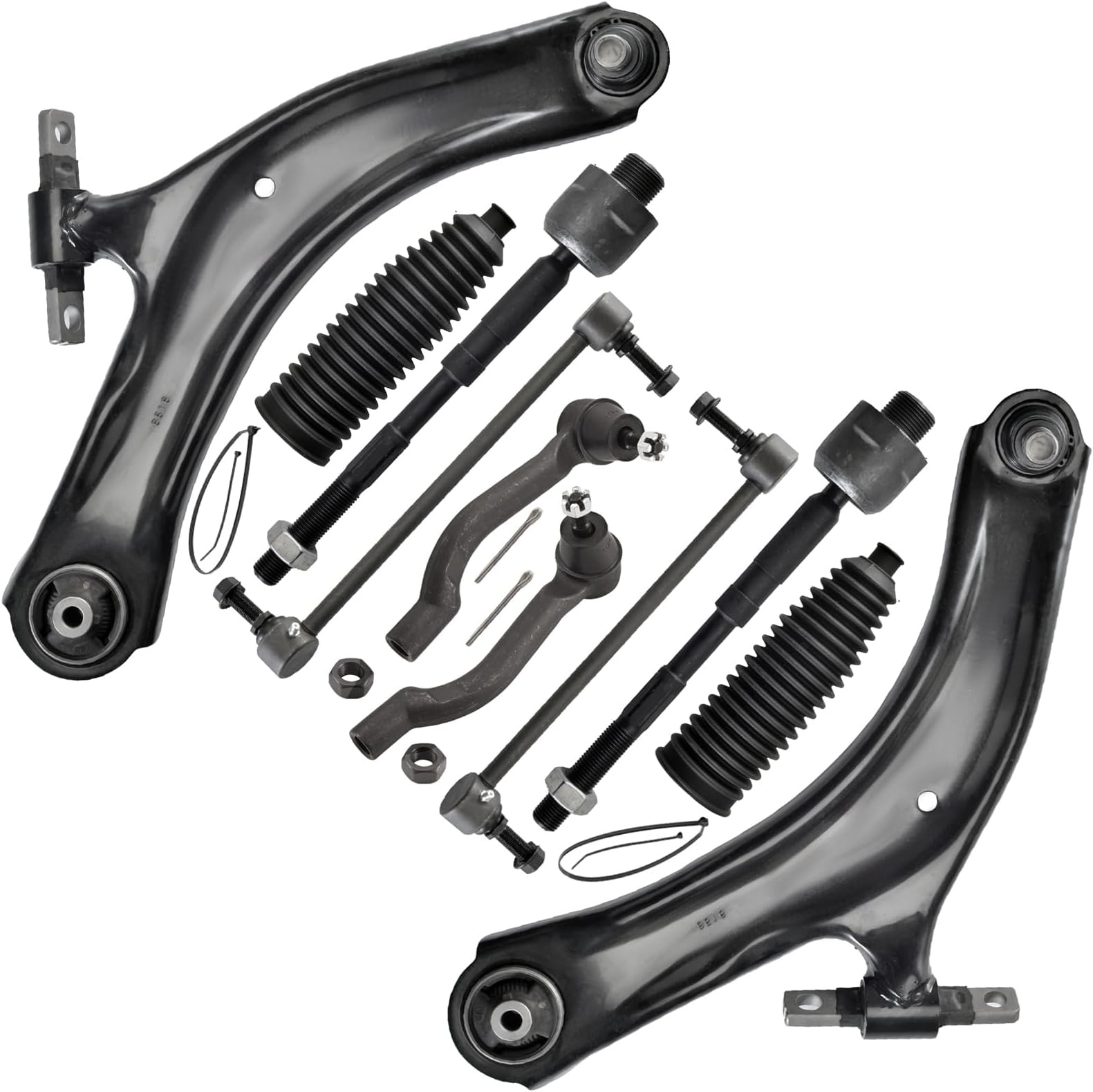 Amazon.com: ASTARPRO - 10pc Front End Suspension Kit Replacement for ...